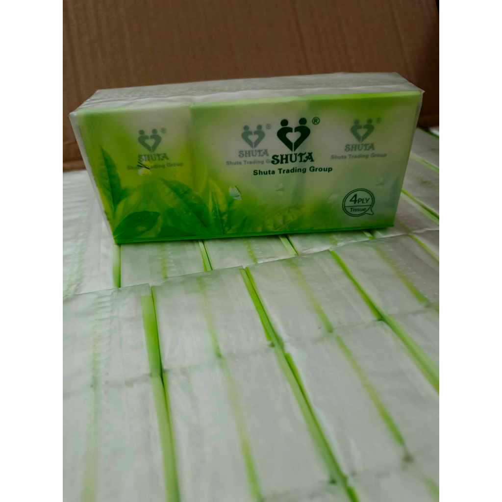 Green Tea Pocket Size Tissue Shuta | Shopee Philippines
