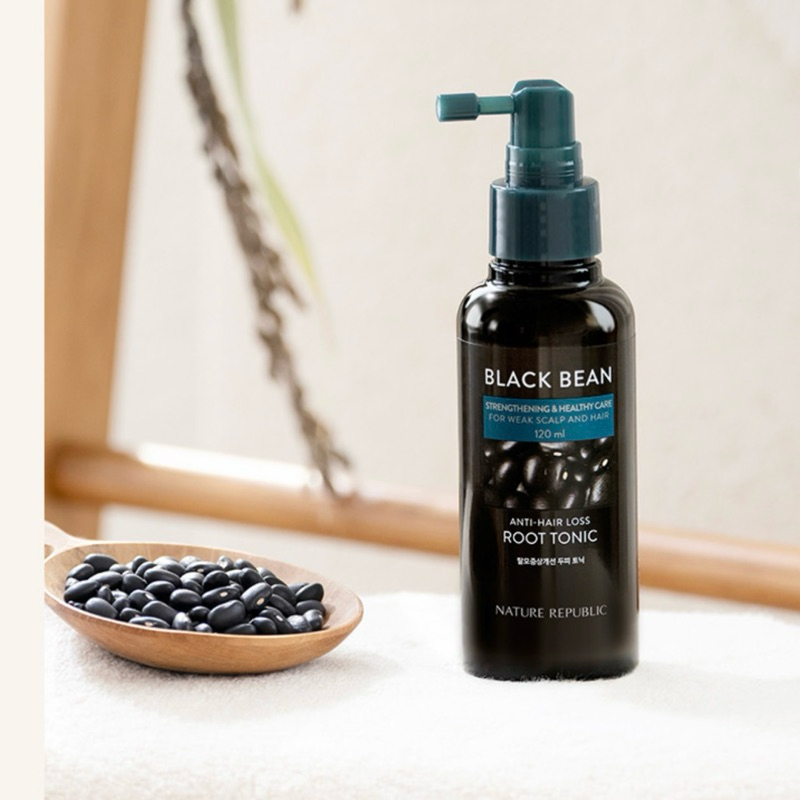 Nature Republic Black Bean Anti-Hair Loss Root Tonic Scalp Improvement ...