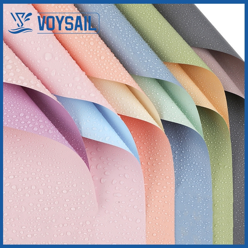 Flower Packaging Paper Golden Border Jelly Color Packaging Paper Matte ...