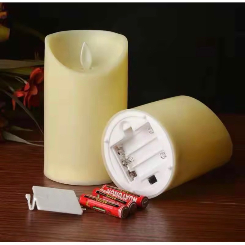 Fea Flameless Electronic Swing LED Candle Battery Operated for Home ...