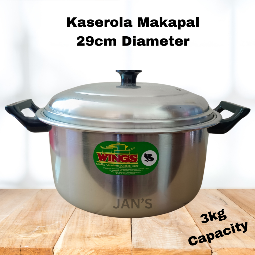 Kaserola Makapal 29cm Diameter Wings | Shopee Philippines