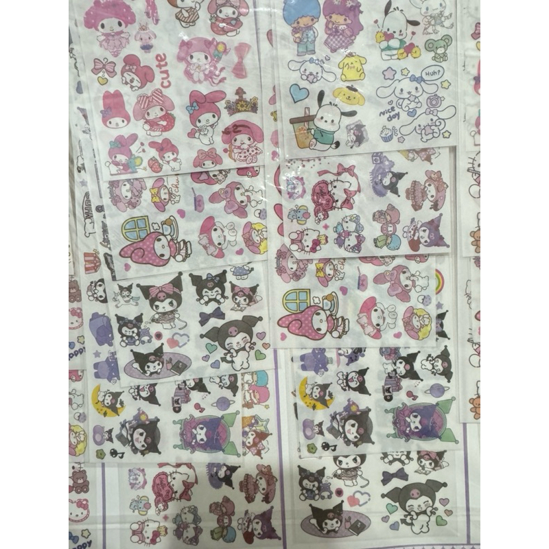 KUROMI STICKERS 20pcs | Lootbag Filler, Paninda, Party Giveaways ...