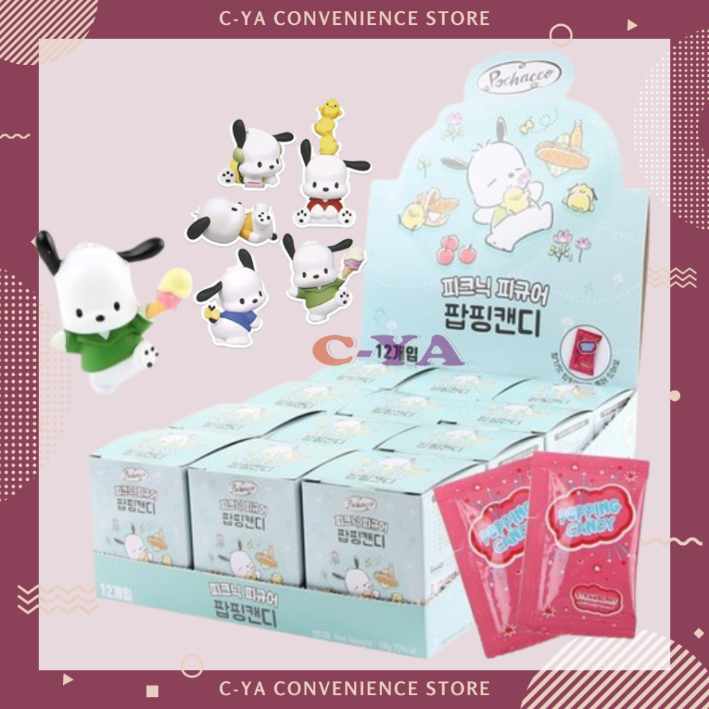 SANRIO Pochacco Figure Picnic Popping Candy Mini Figure Random Figure ...