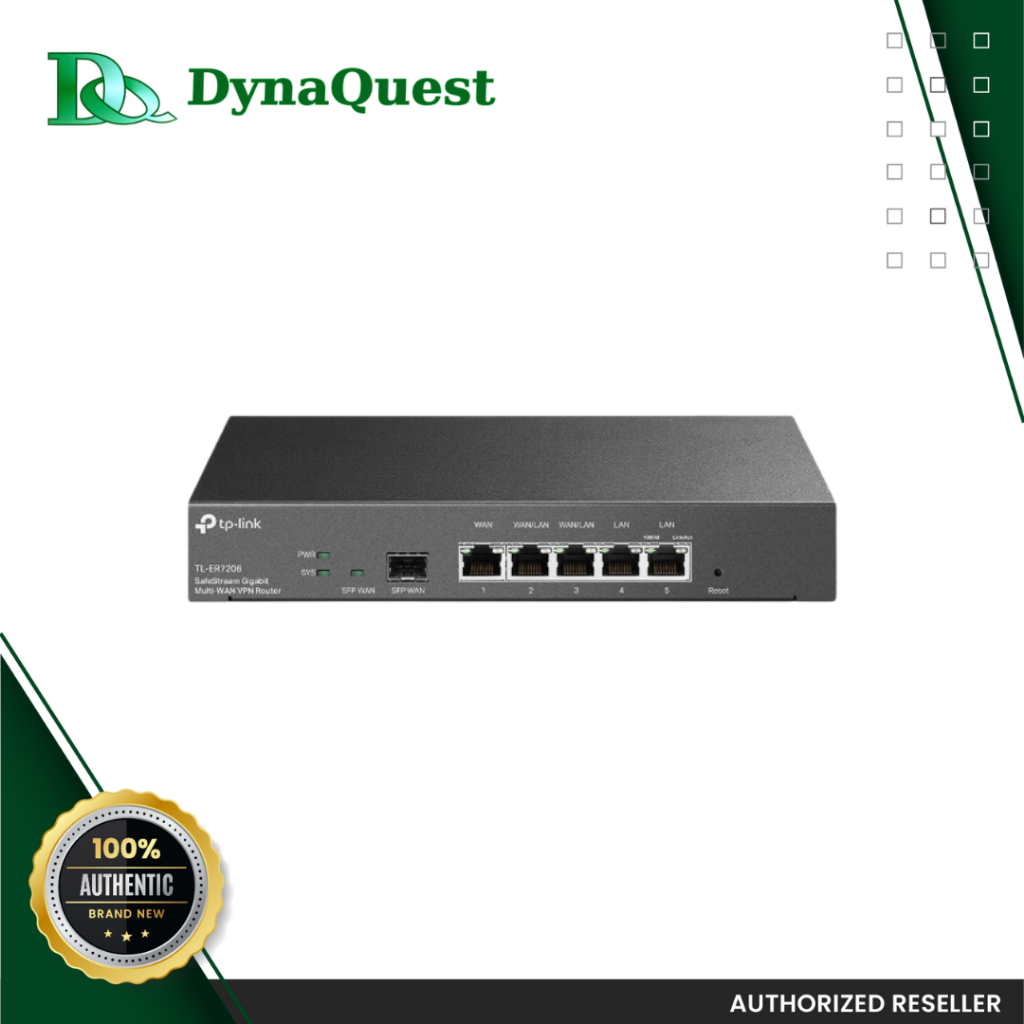 TPLink ER7206 SafeStream Gigabit Multi-WAN VPN Router | Shopee Philippines