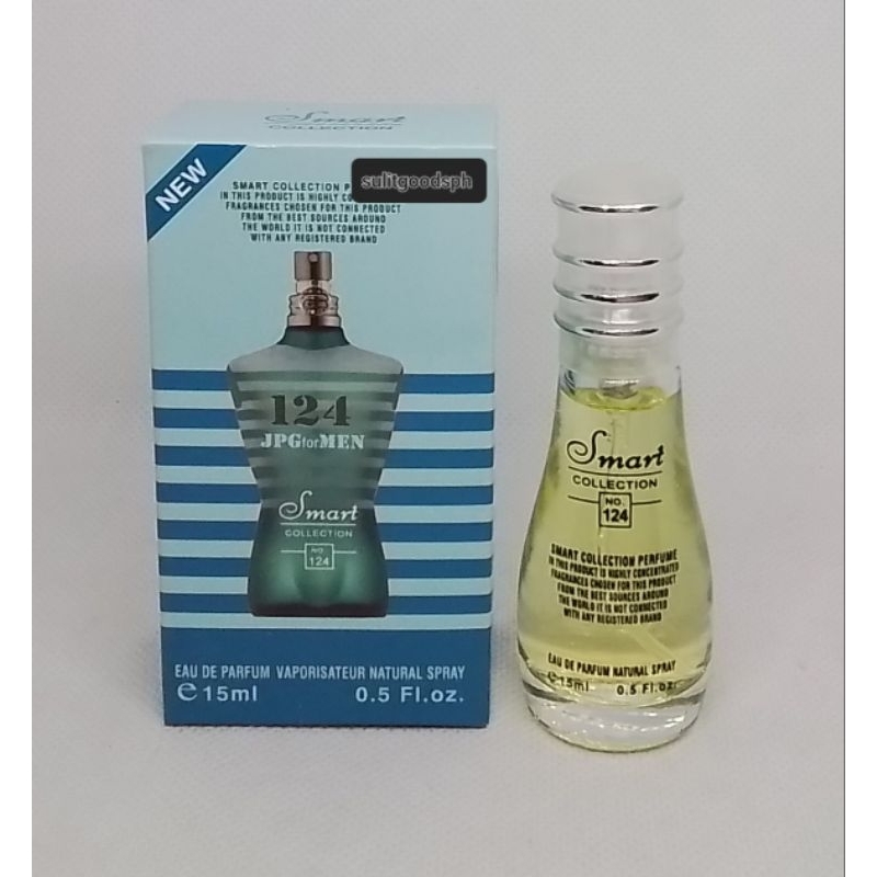 SMART COLLECTION PERFUME NO. 124 FOR MEN 15 ML EDP | Shopee Philippines