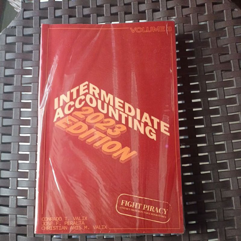 Intermediate Accounting vol 3(2023 edition) | Shopee Philippines Intermediate Accounting vol 3(2023 edition) | Shopee Philippines