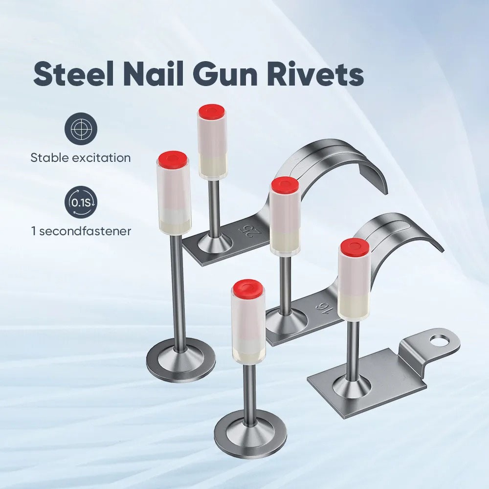 Steel Nail Gun Mini Rivet nail Gun Bullet Concrete Fire Nail Gun Nails ...