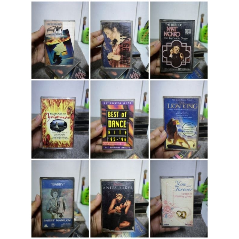 (DW3-5) Random Collectibles Cassette Tapes | Shopee Philippines