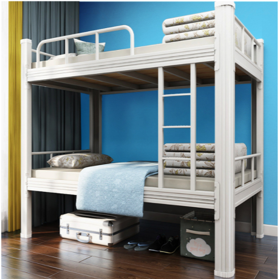 Metal Bunk Bed Double Deck Bed Bed Frame Adults Bed Student Dormitory ...