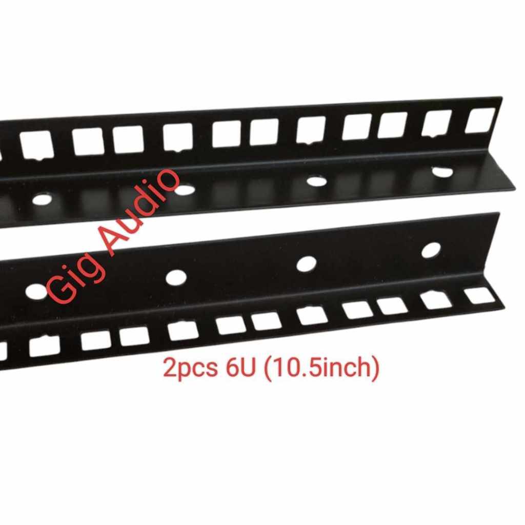 2pcs 4U / 6U Rail Rack Flight Case Accessories Small U | Shopee Philippines