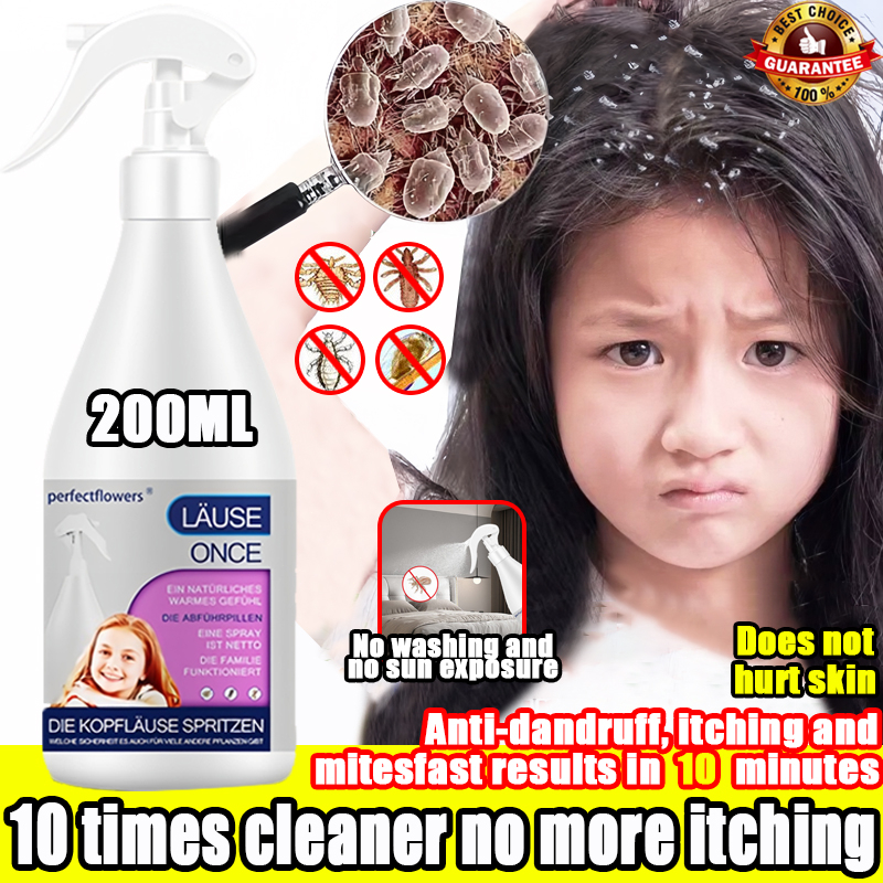 200mL lice remover shampoo Head Lice Treatment Shampoo treatment lice ...