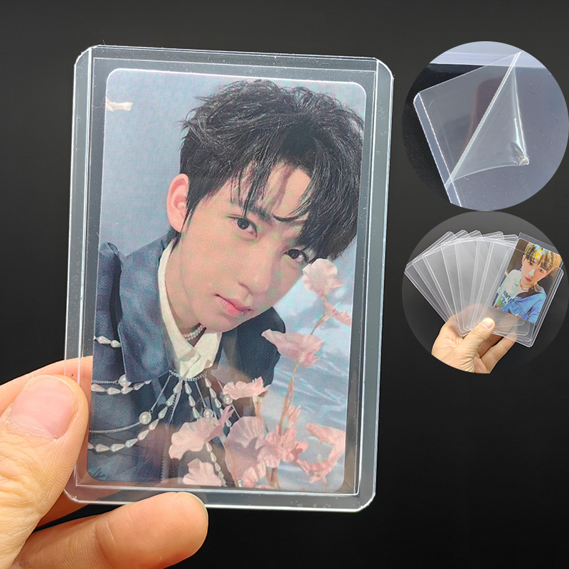 10PCS Card Toploaders Card Sleeves Card Protector Sleeves For Lomo ...