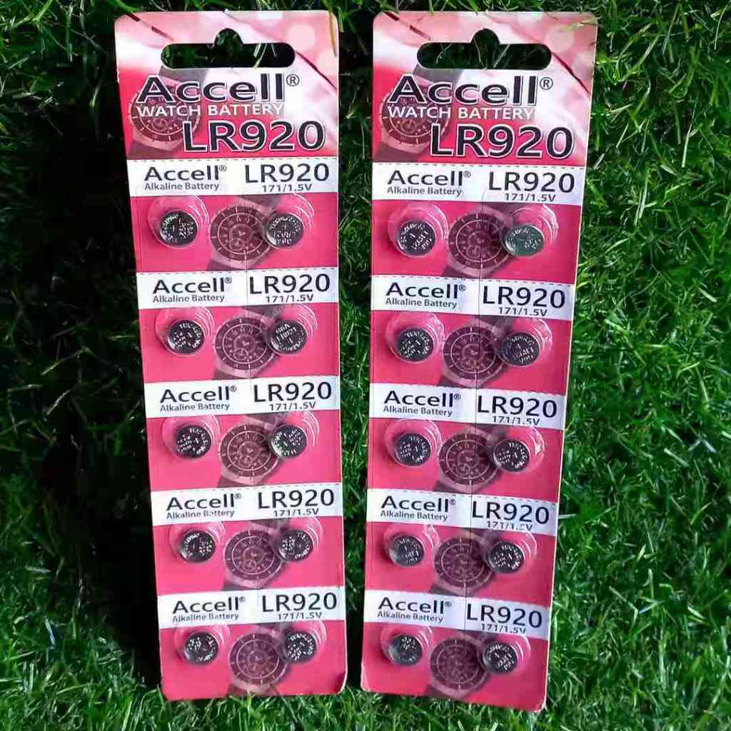 SR920SW 371 LR921 LR920 171 ACCELL ALKALINE WATCH BATTERY 1.5V | Shopee ...