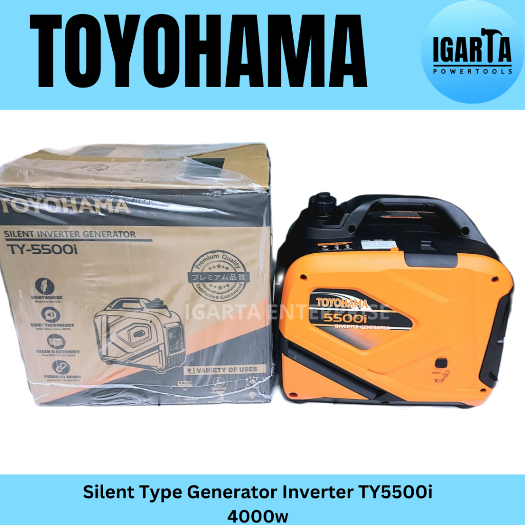 Toyohama TY5500i Silent Type Inverter Generator | Shopee Philippines
