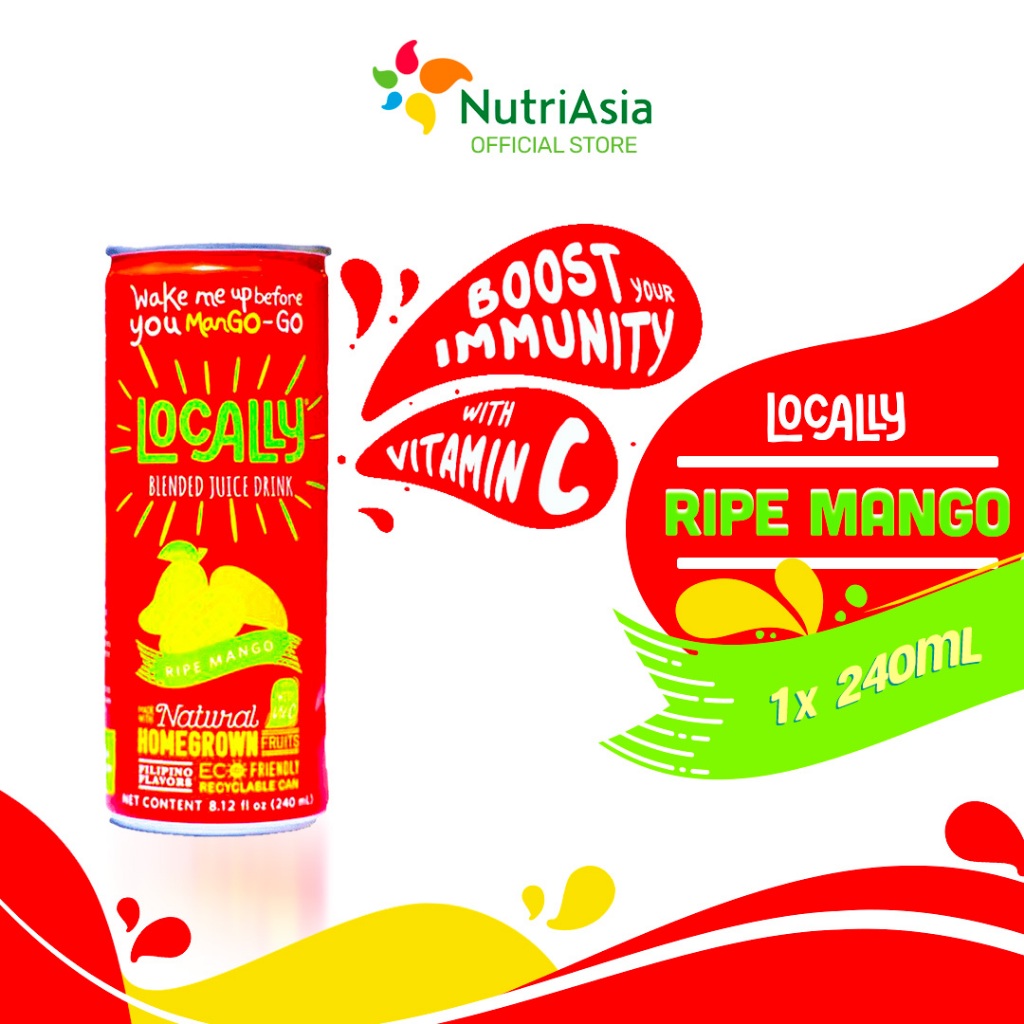Locally Ripe Mango 240 ml | Shopee Philippines