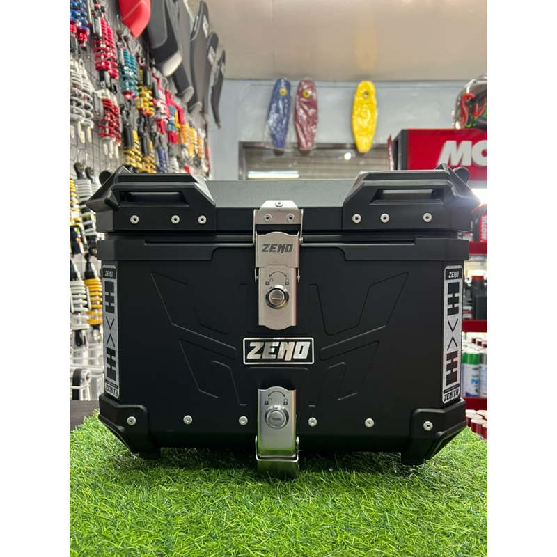 ZENO TOP BOX 45 LITERS WHITE & BLACK | Shopee Philippines