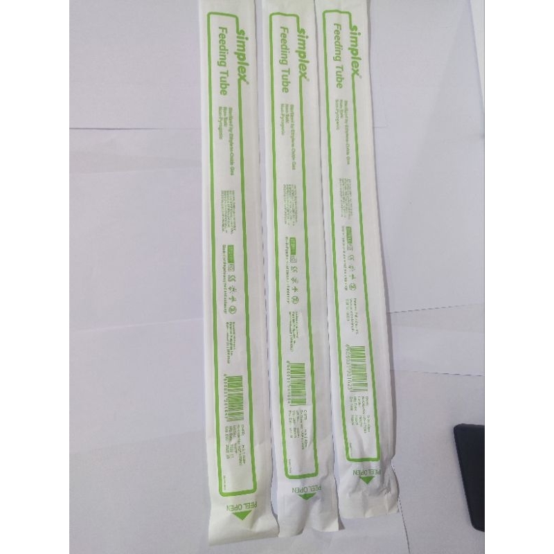 Feeding Tube Simplex Sterile 40cm (Sold per piece) | Shopee Philippines
