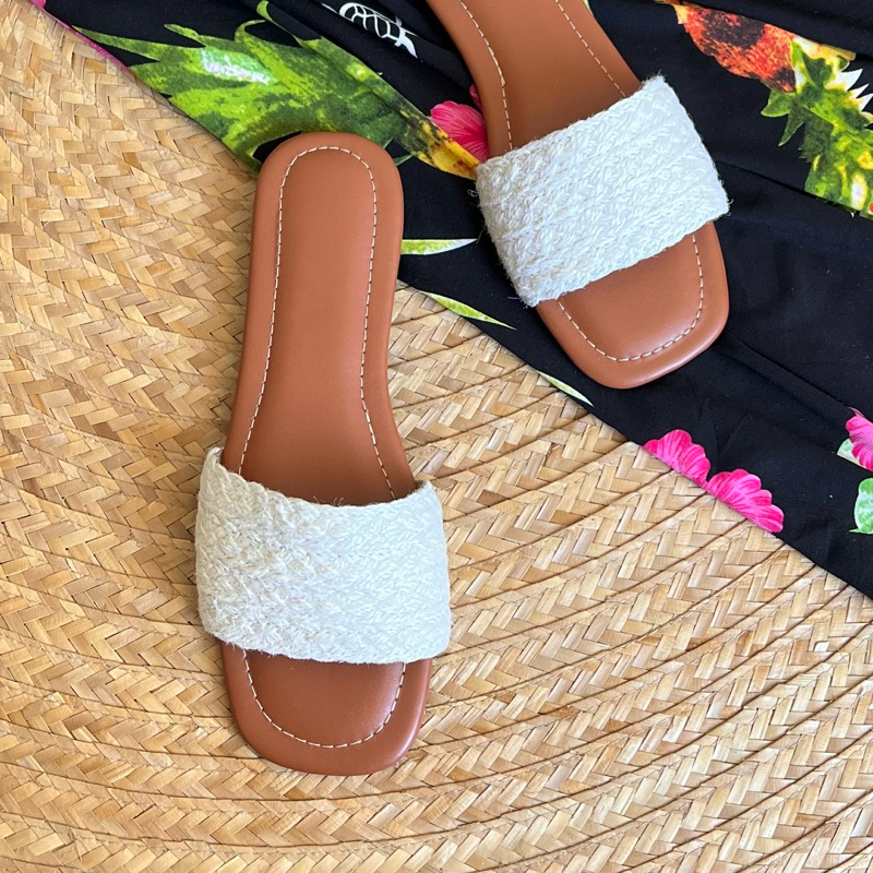 Strap Abaca Foam Sole Beach Sandals - MADE IN LILIW | Shopee Philippines