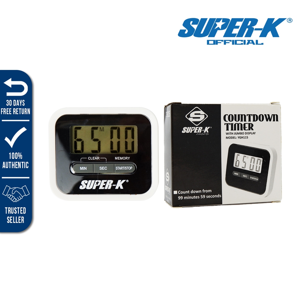 Super-K Countdown Timer X 1 Pc (YGH-115) | Shopee Philippines