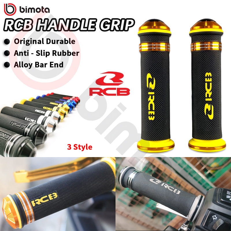 Bimota RCB Handle Grip Universal Motorcycle Racing Boy Alloy Bar End ...