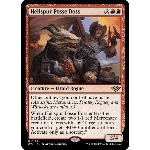 Hellspur Posse Boss - Outlaws of Thunder Junction (OTJ) | Shopee ...