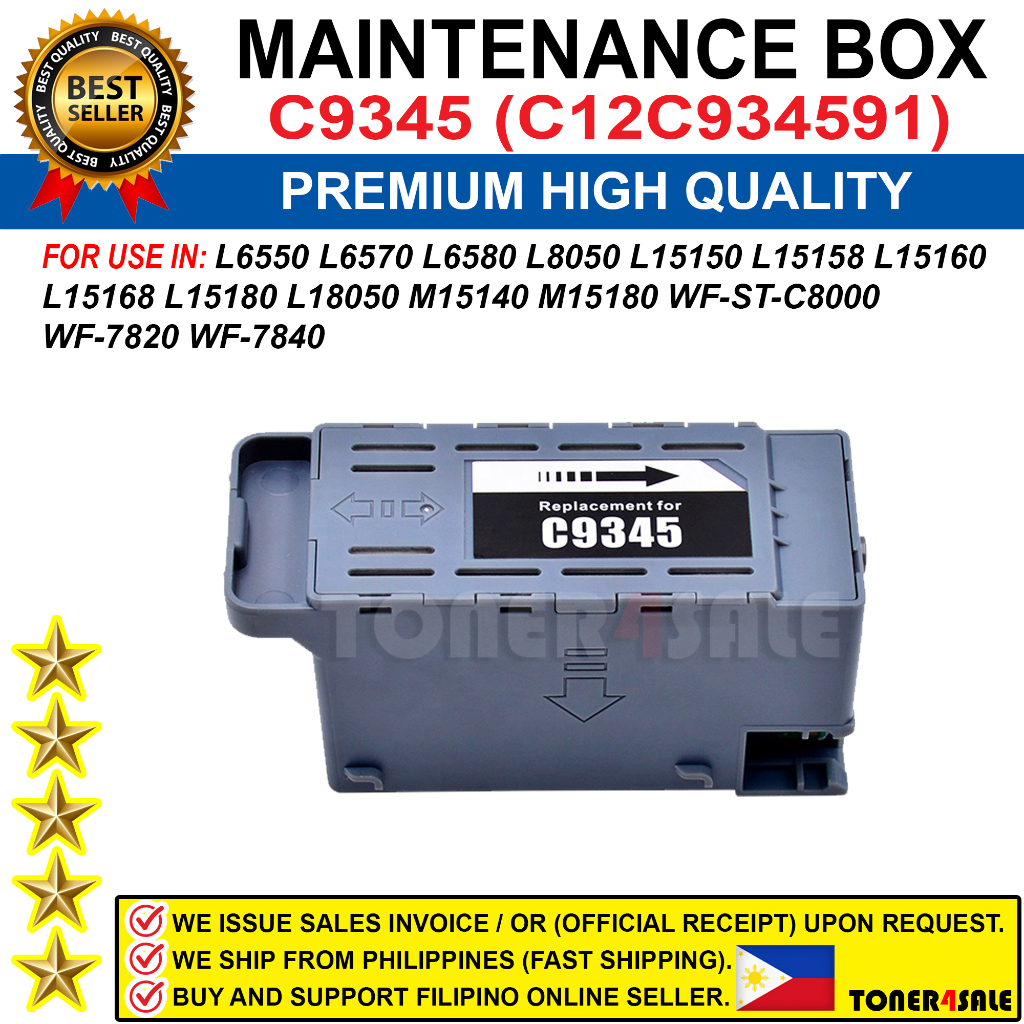 Maintenance Box C9345 C12C934591 for Epson L6550 L8050 L15150 L15160 ...