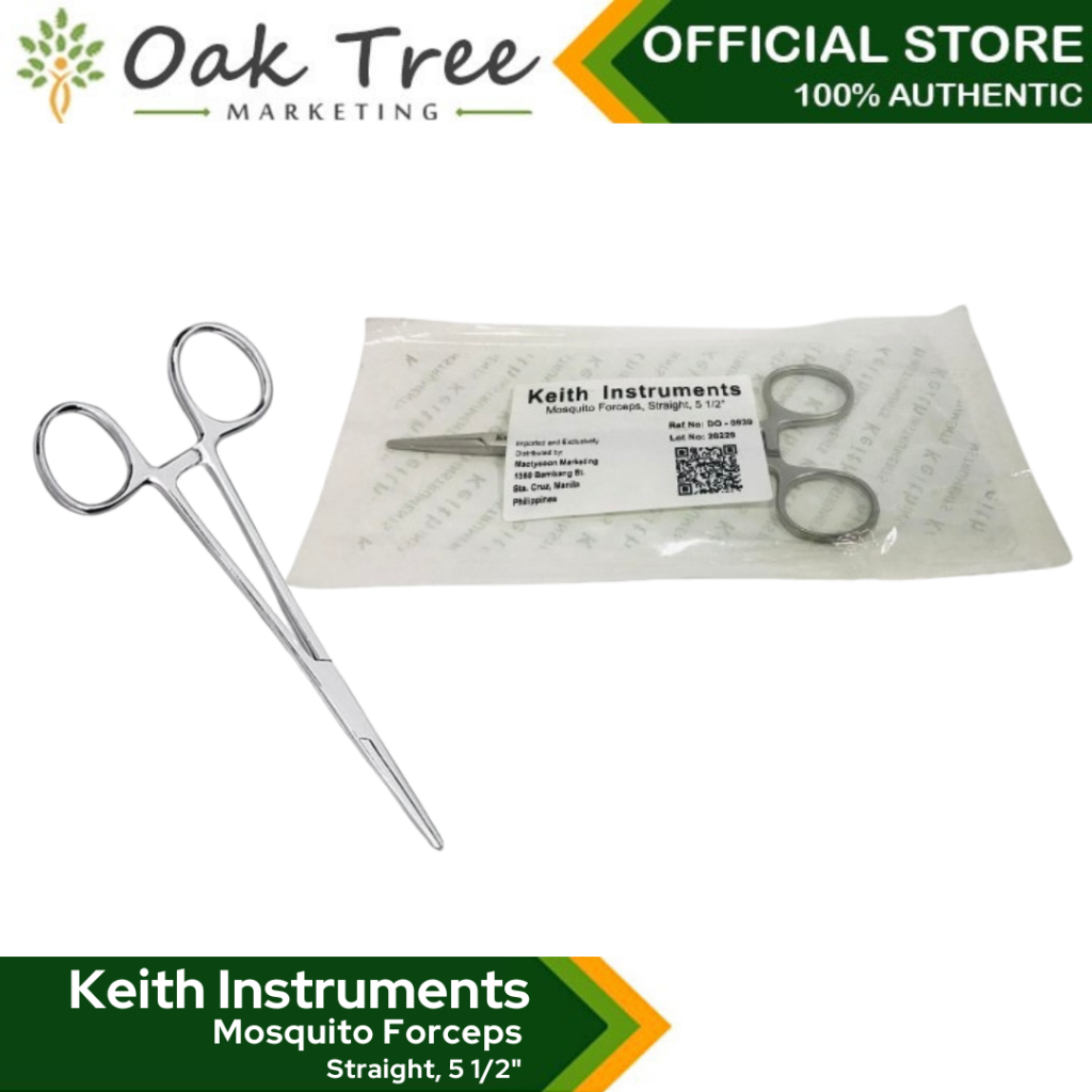 Keith Mosquito Forceps Straight 5 1/2" | Shopee Philippines