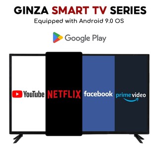 GINZA 40" Smart TV Android TV Slim HD Aluminum Full HD Frameless ...
