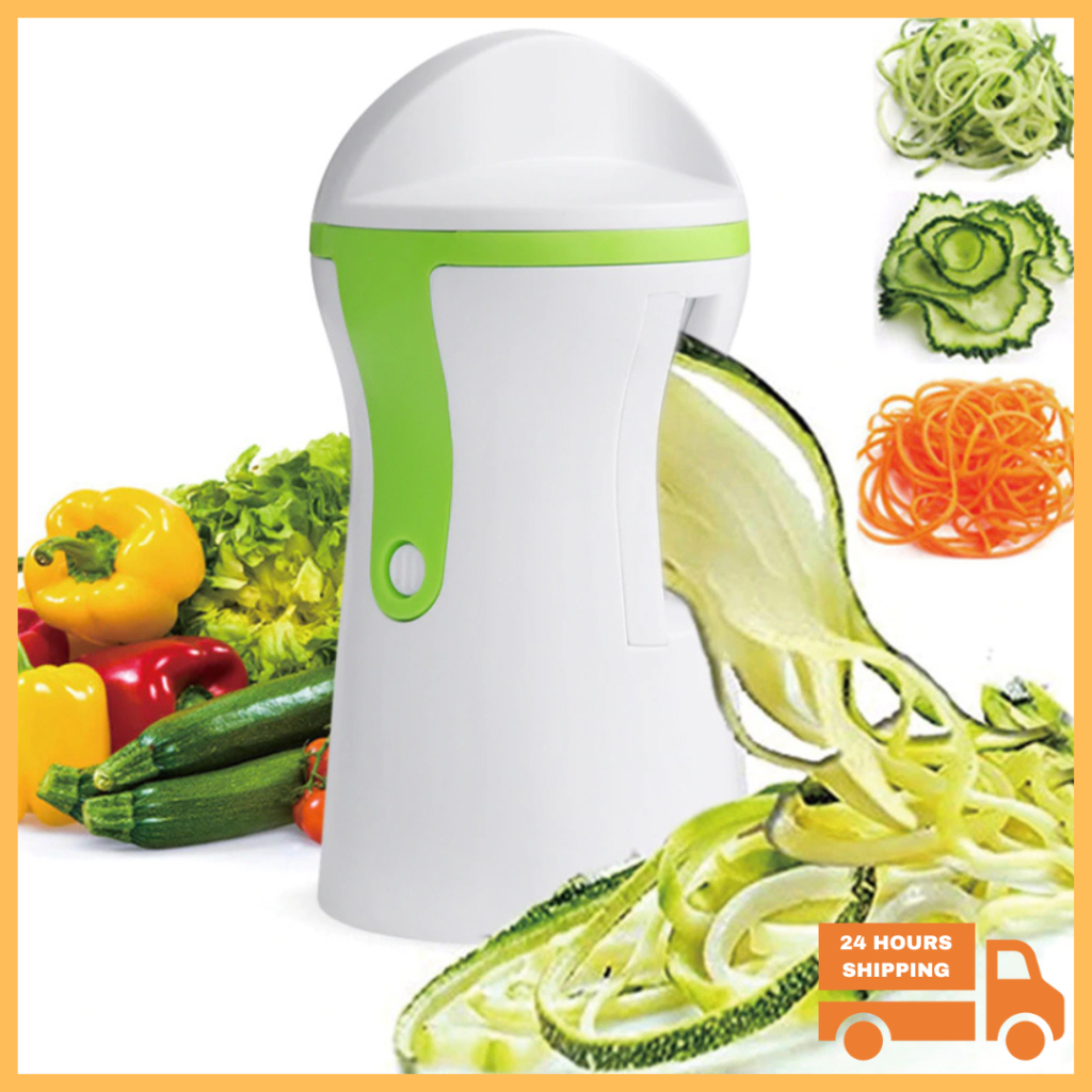 TINDAHAN Spiral Vegetable Slicer Cutter Chopper Food Cutter Vegetable ...