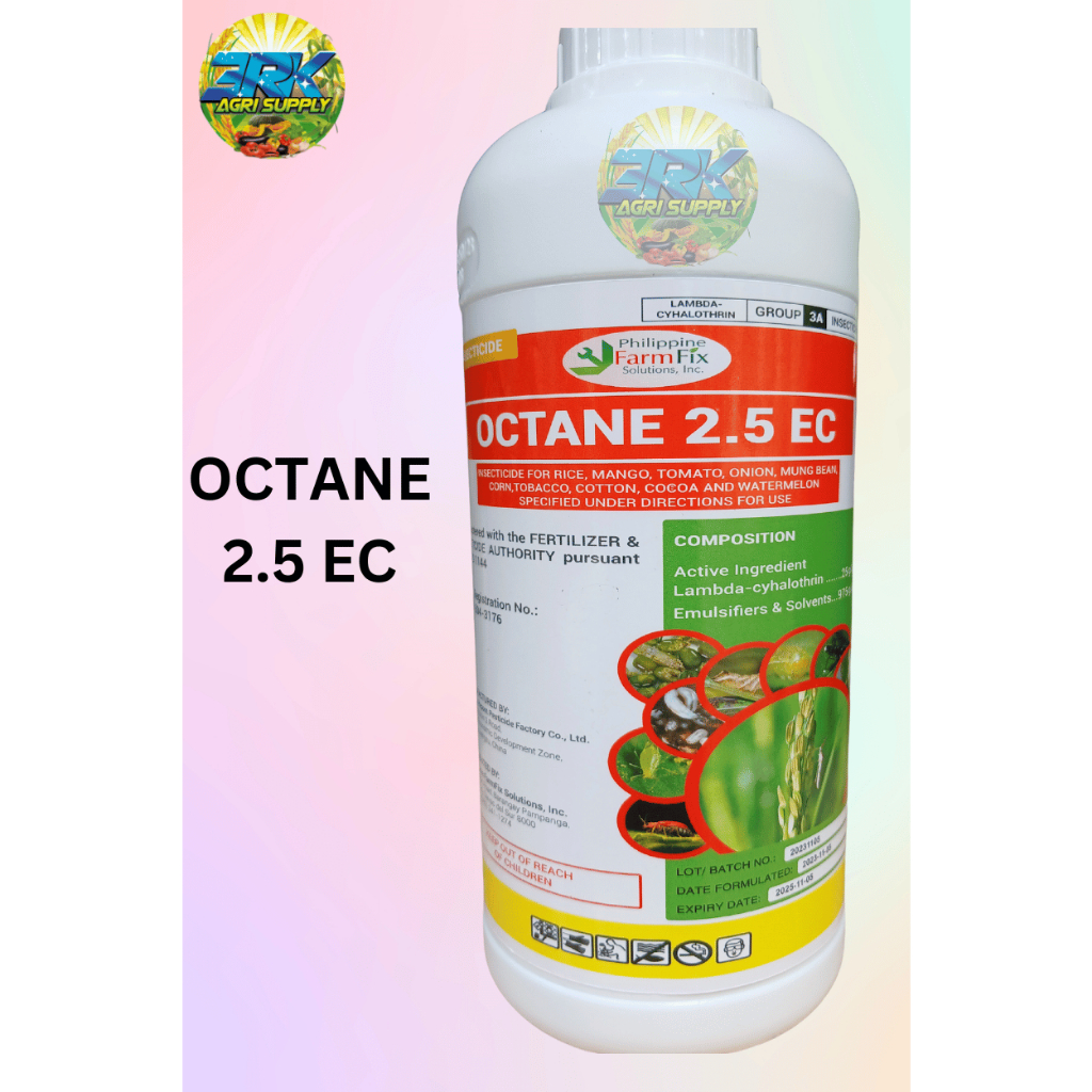 Octane 2.5ec lambda- cyhalothrin 1 liter | Shopee Philippines