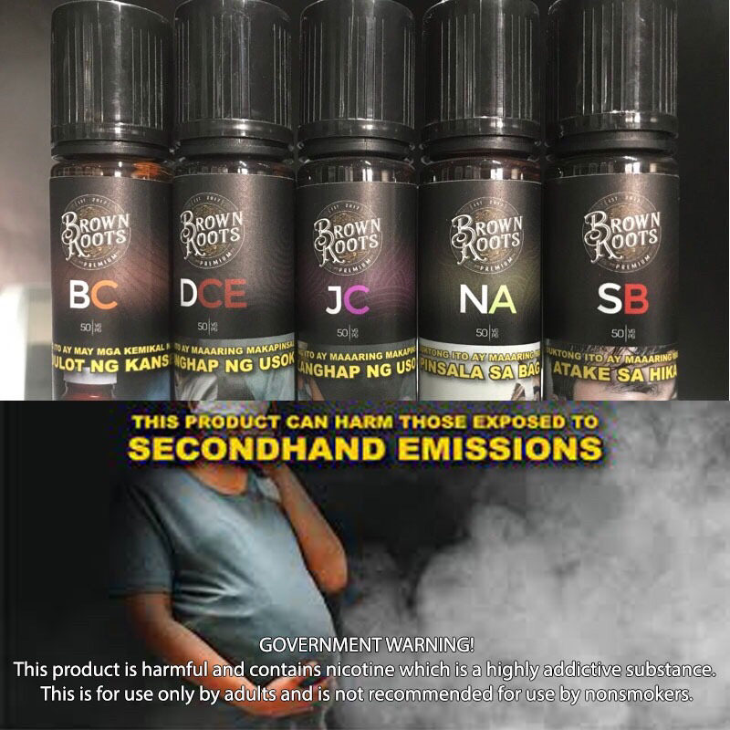 Brown Roots premium e-liquid 60ml | Shopee Philippines