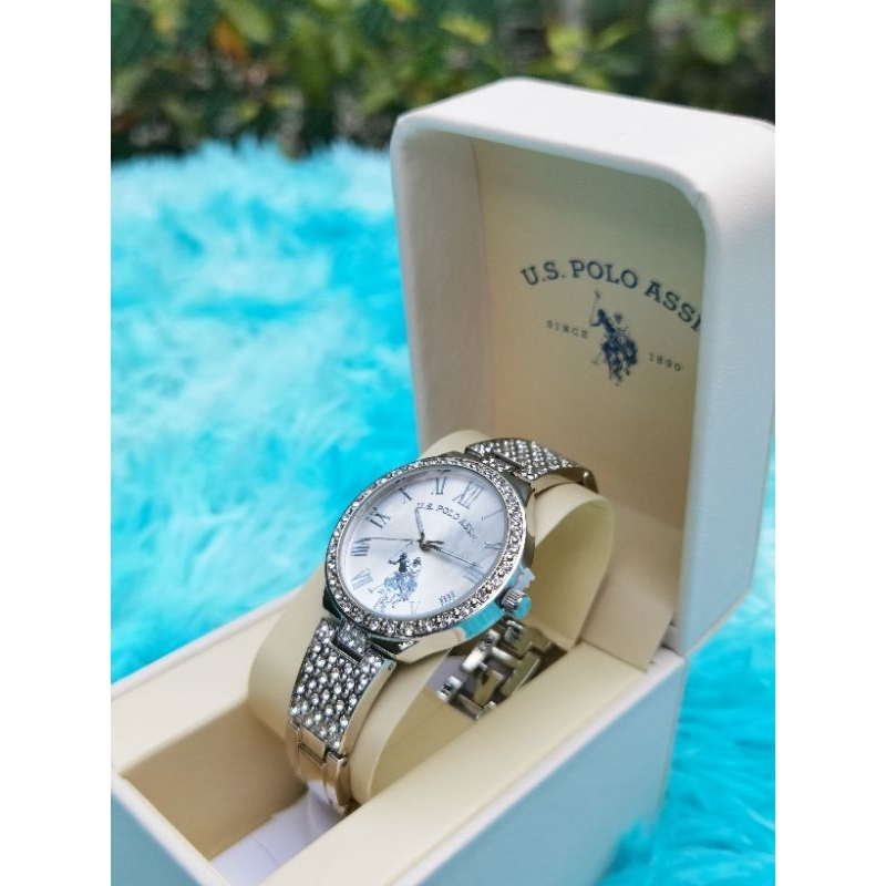 US Polo Assn. Authentic/ Original Women's Analog Display Analog Quartz ...