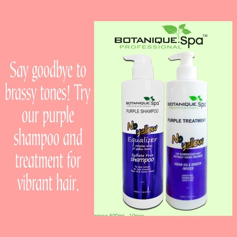 Botanique spa purple Shampoo or purple treatment 500ml | Shopee Philippines