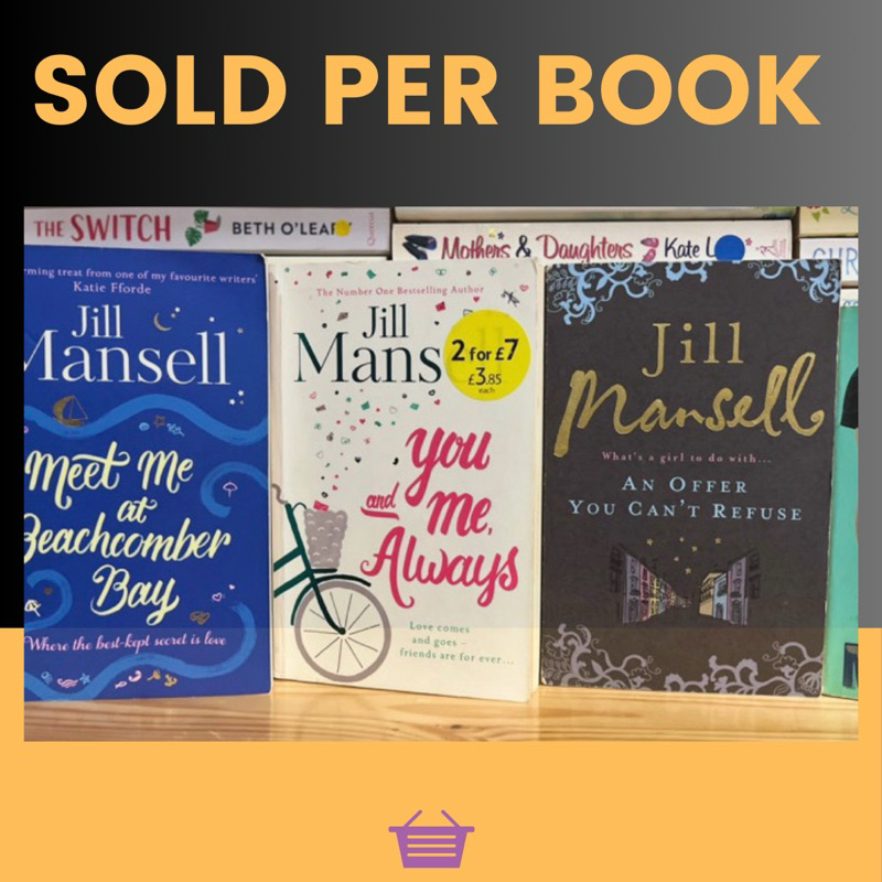 Jill Mansell Books Contemporary Romance Cute Cover Chick Lit Fiction ...