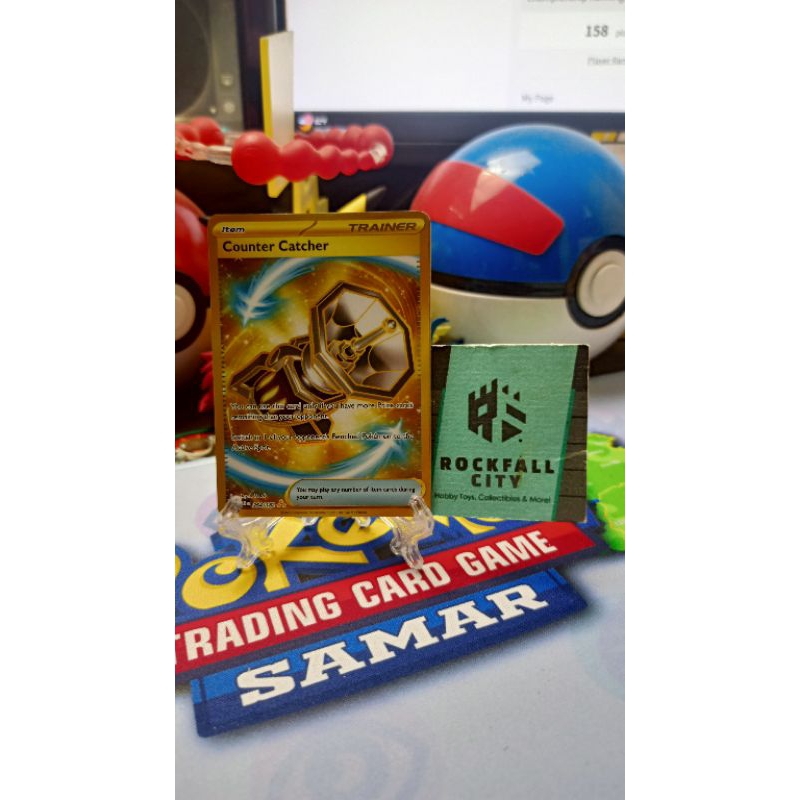 Pokemon TCG - COUNTER CATCHER 264/197 Hyper Rare - Paradox Rift ...