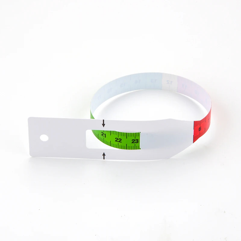 1 Pcs Non-Stretchable Plastic Head Circumference Tape Measure Ruler ...