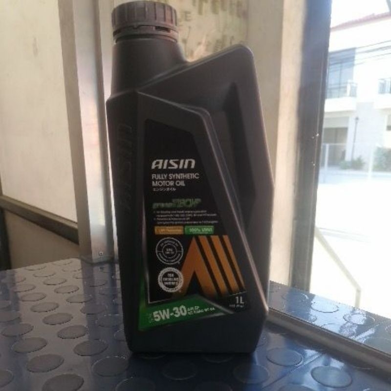AISIN FULLY SYNTHETIC MOTOR OIL GREEN TECH 5W-30 LITER | Shopee Philippines