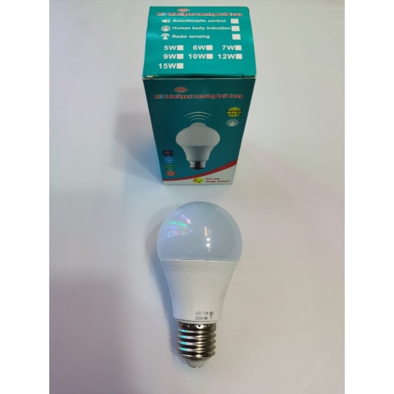 LED Sensor PIR Light Bulb 12W With Motion Corridor Light 220V Human ...
