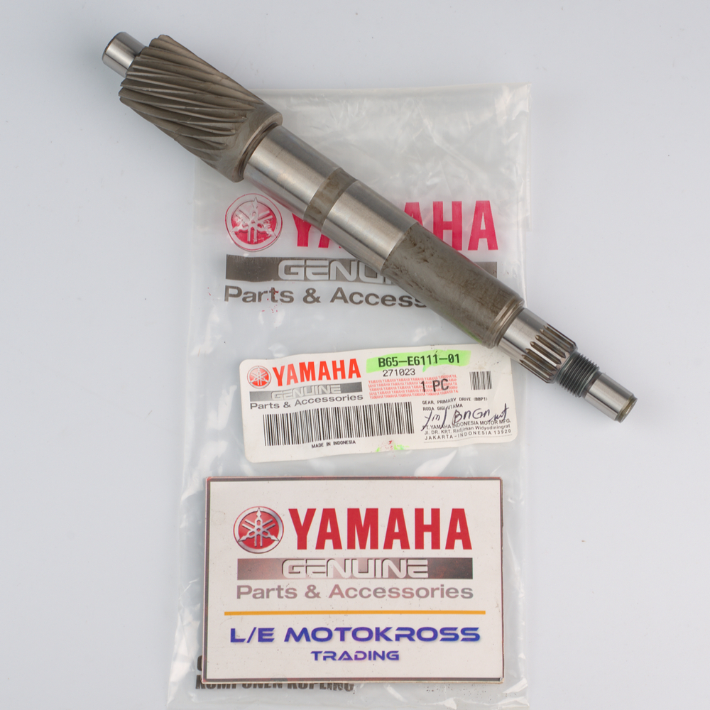 Genuine Original Yamaha Transmission Primary Drive Gear B65-E6111-01 ...