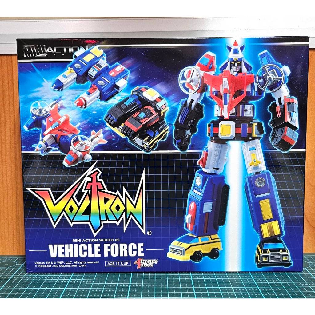 ACTION TOYS Mini Action 09 Voltron Vehicle Force REGULAR VERSION 15 ...