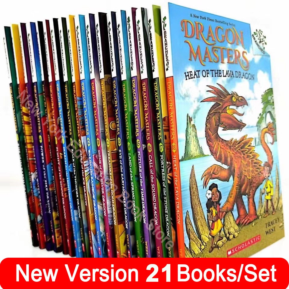 27Pcs Dragon Masters Children Books Kids English Reading Story Book ...
