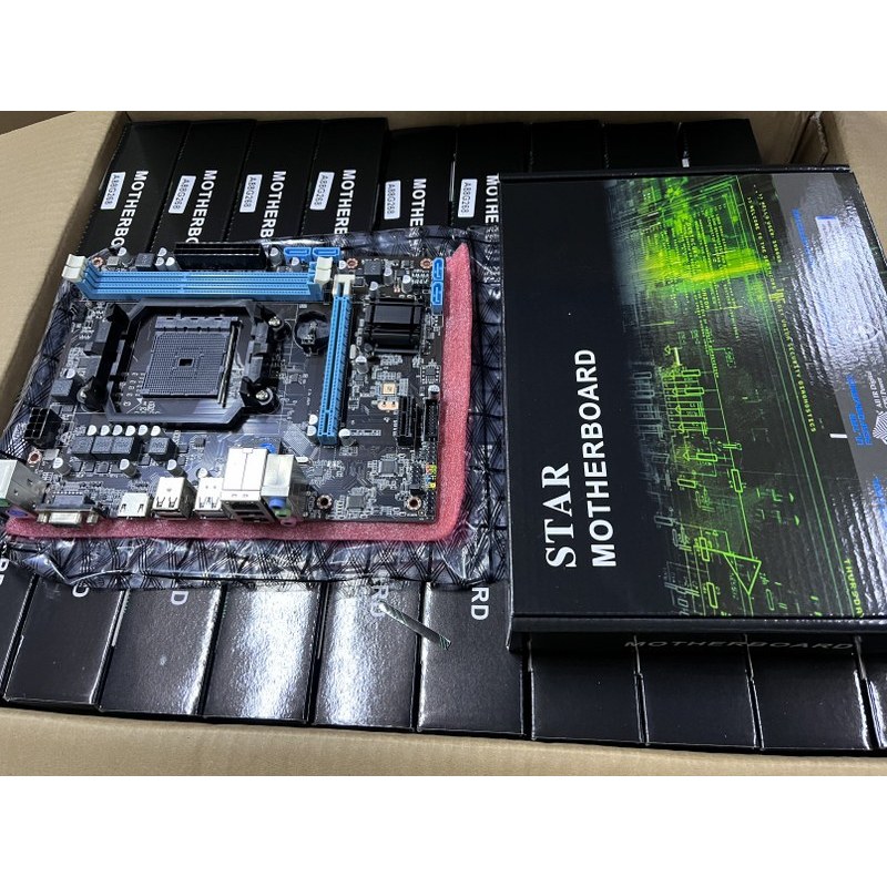 Brand new Star Brand - FM2/FM2+ A68/A88 motherboard DDR3 Support A4, A6, A8, A10 | Shopee ...