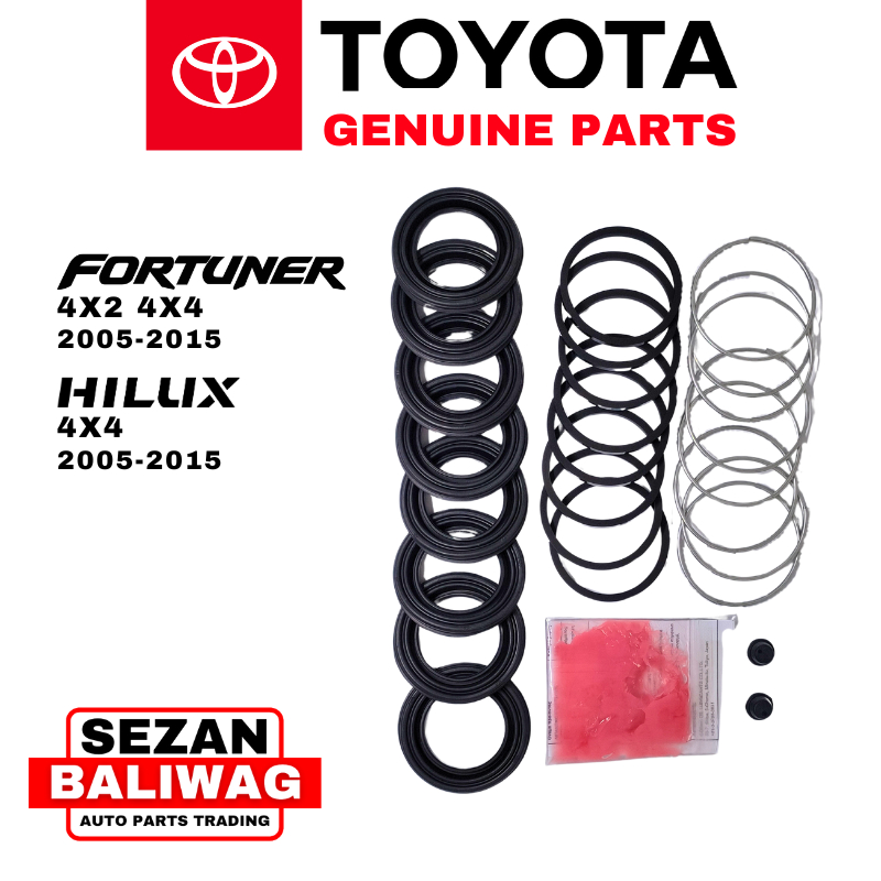 ORIGINAL TOYOTA FRONT BRAKE CYLINDER CALIPER KIT TOYOTA FORTUNER HILUX ...