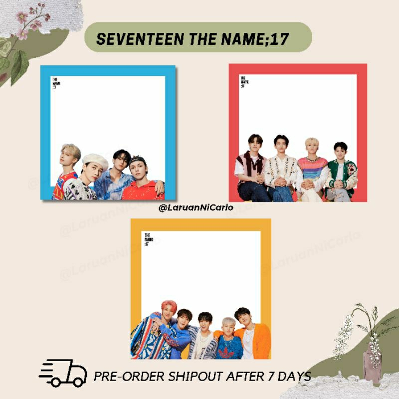 SEVENTEEN THE NAME;17 Notepad | Shopee Philippines