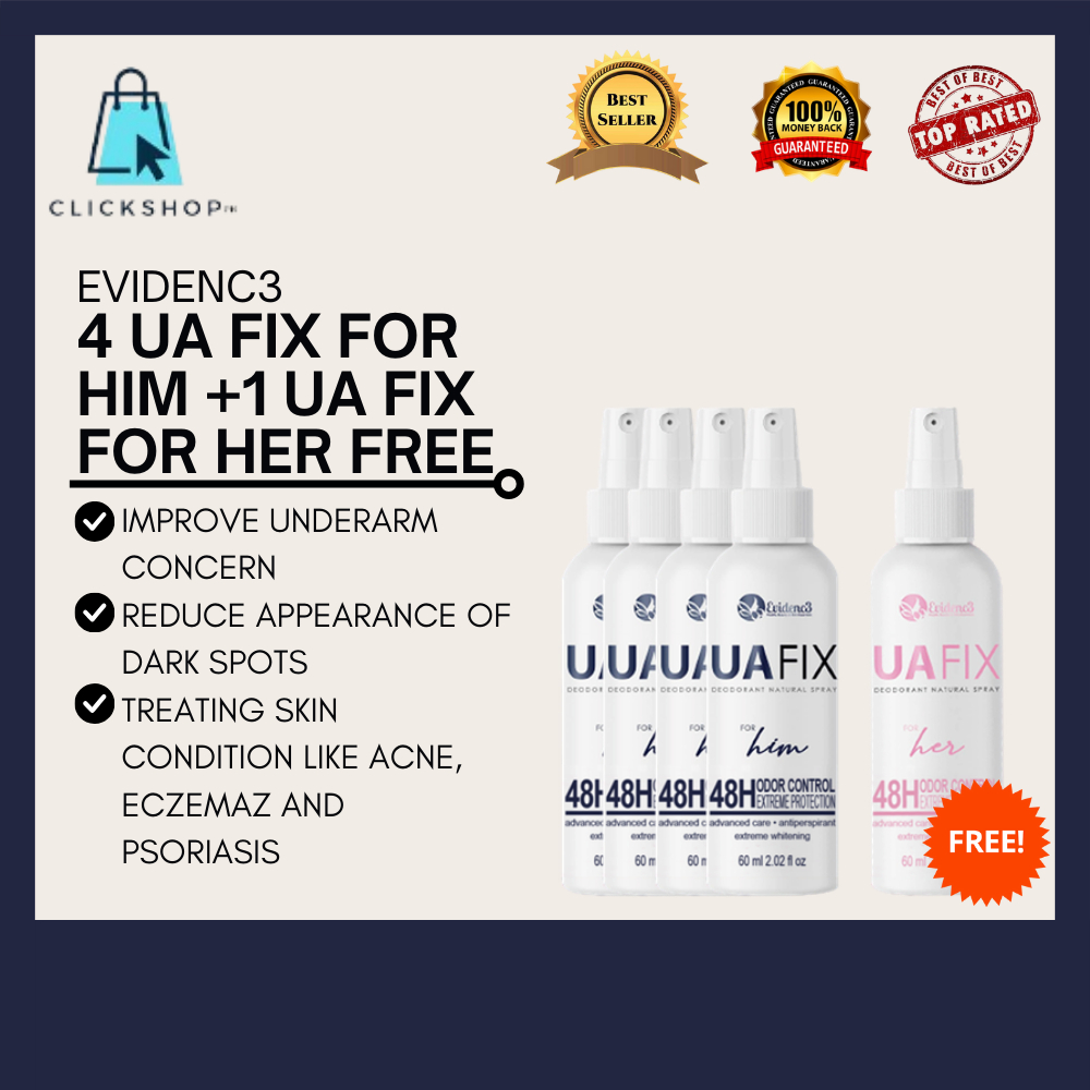 4 UA FIX FOR HIM PLUS 1 FREE UA FIX FOR HER WHITENING PERSONAL CARE ...