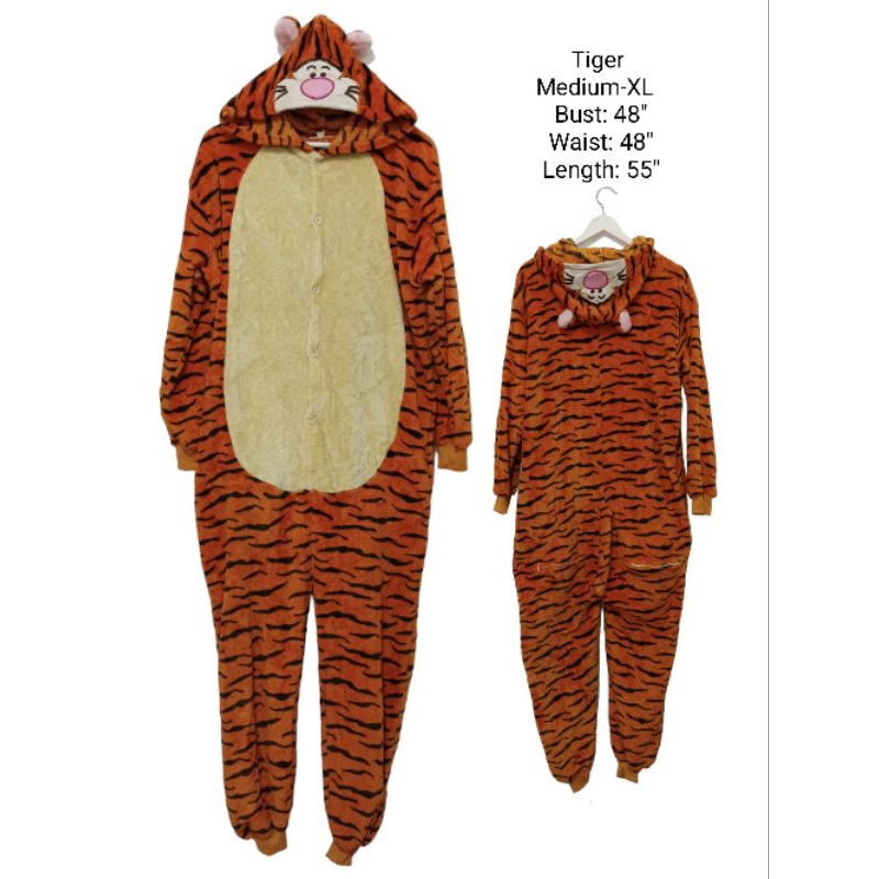 Animals and characters onesie pajama and costume for adults | Shopee ...