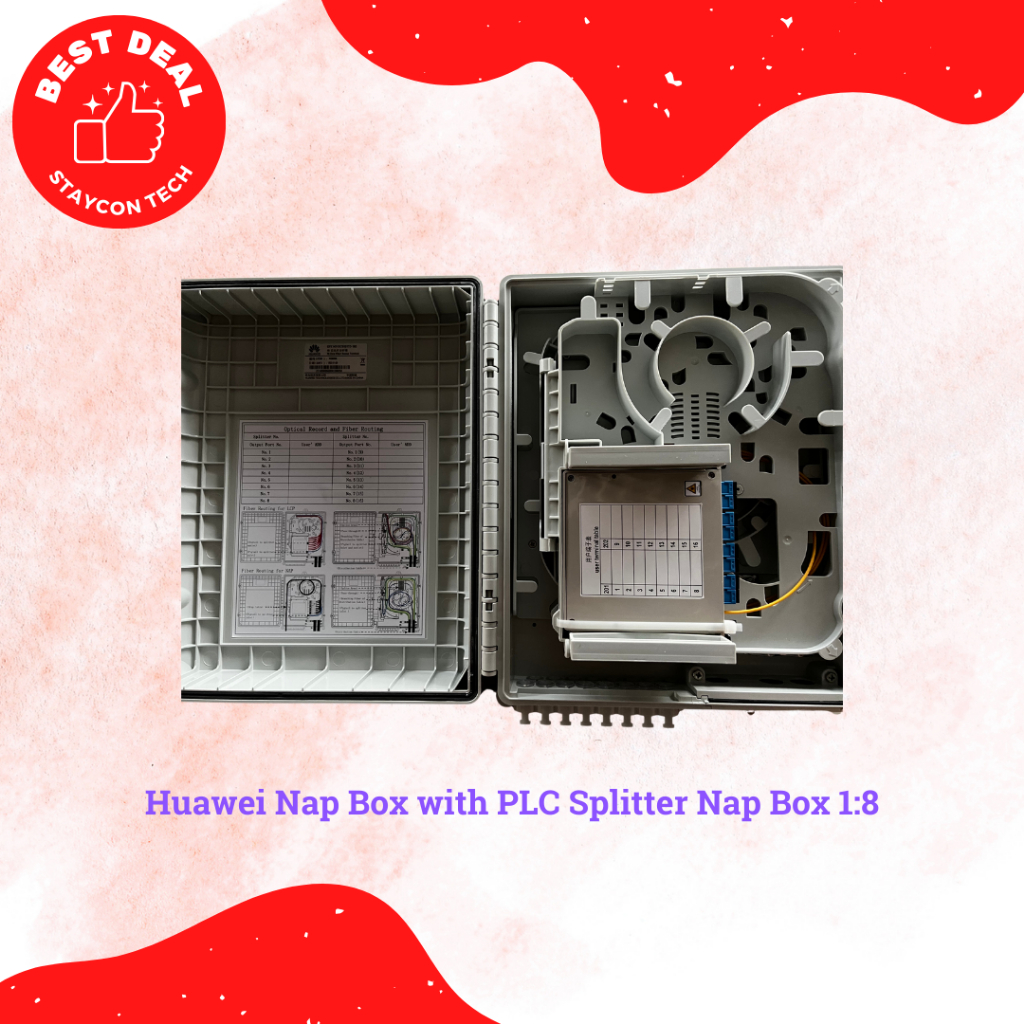 Huawei Nap Box with 1:8 Casette Splitter | Shopee Philippines