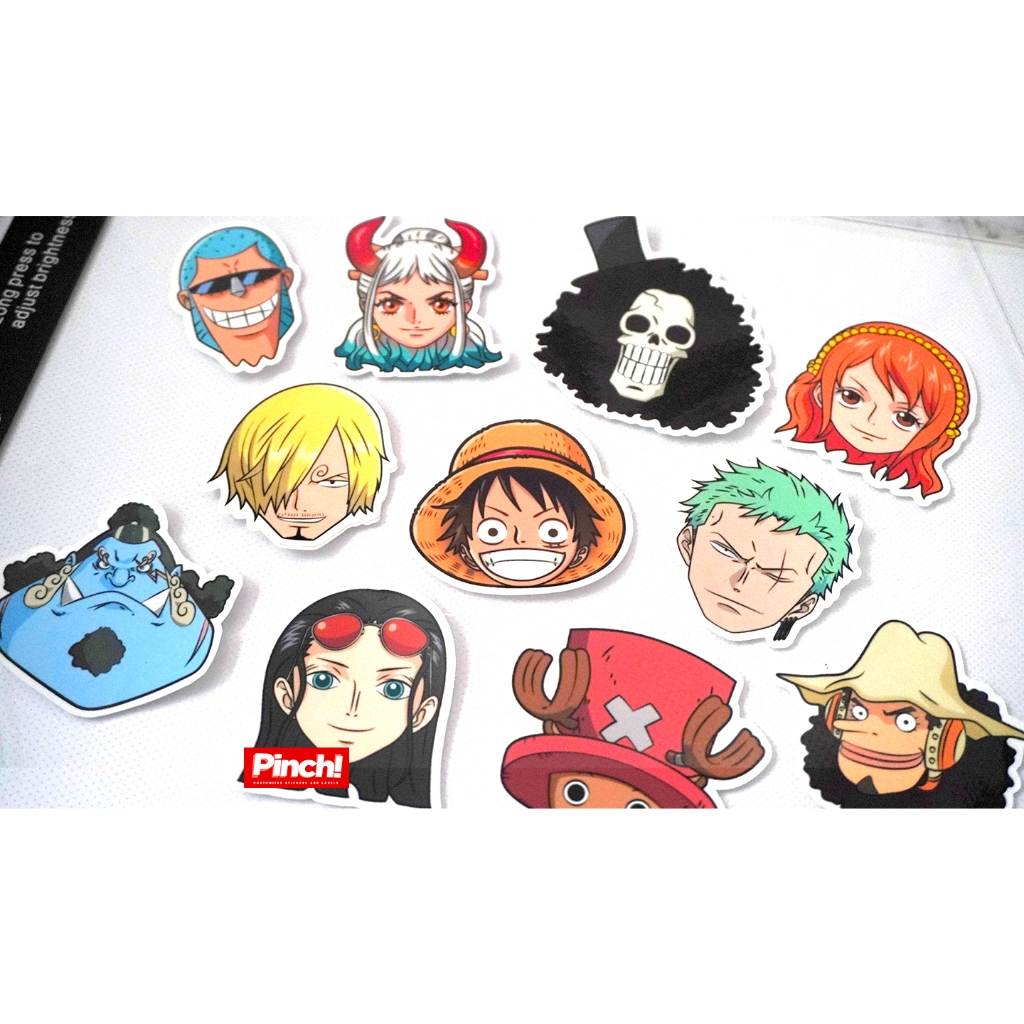 One Piece Sticker Set - Mugiwara Pirates | Shopee Philippines
