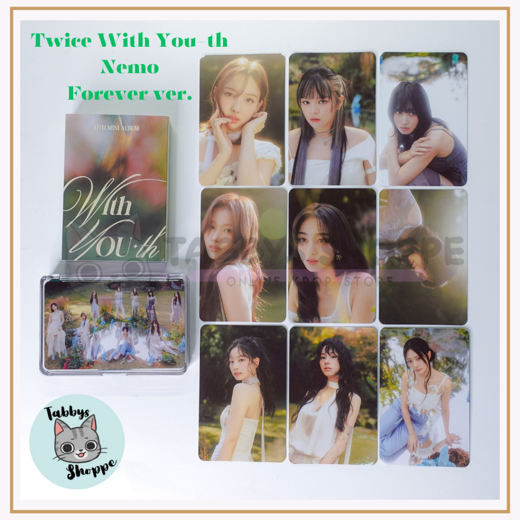 [ONHAND] TWICE With You-th Nemo Ver. Official Photocards - Forever Version | Shopee Philippines