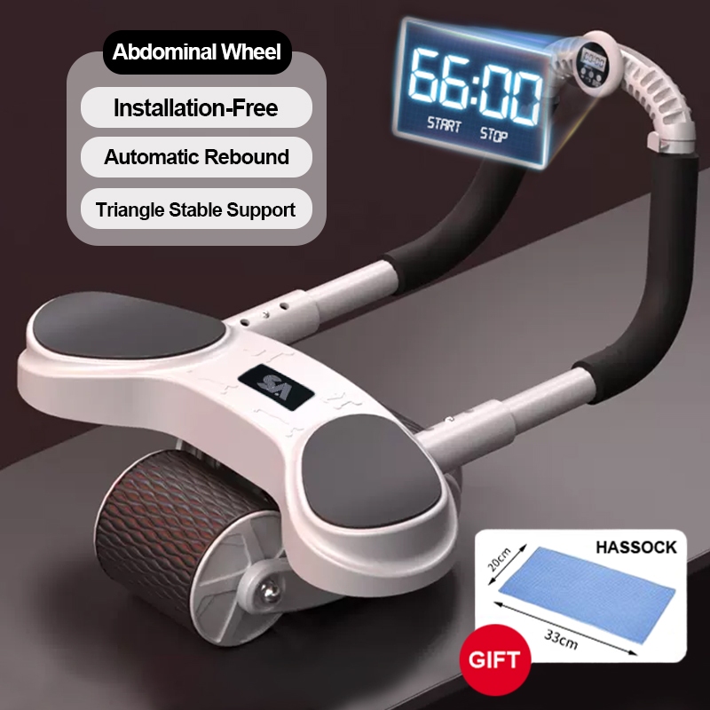 Abdominal Wheel New Ab Roller Elbow Support Rebound Wheel Exercise ...